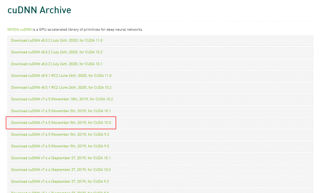 Win10安装CUDA+cuDNN+TensorFlow-GPU 萤火