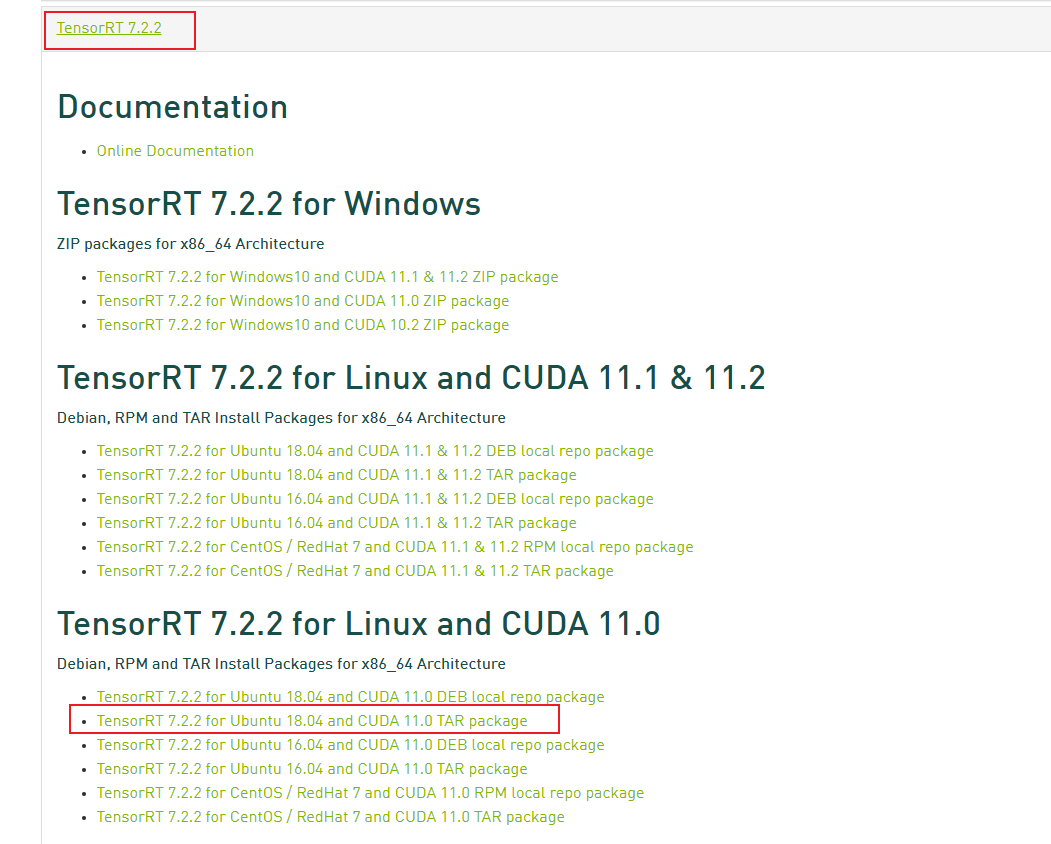Ubuntu18.04安装CUDA+cuDNN+TensorFlow+TensorRT 萤火